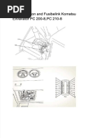 Komatsu Excavator Warning Symbols Guide | PDF | Machines | Manufactured ...