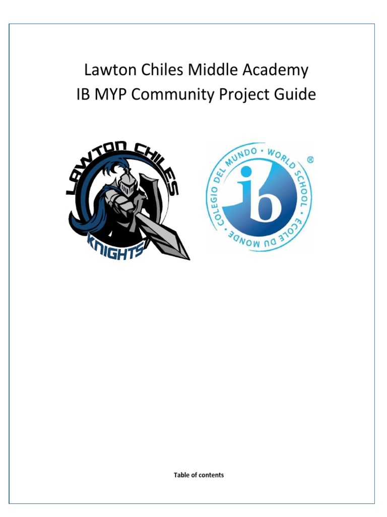 Community Projects Guide 2021 - 2022 | PDF | Educational Assessment | Cognition