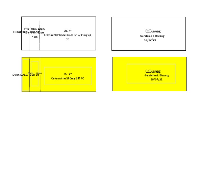 Medicine Ticket | PDF