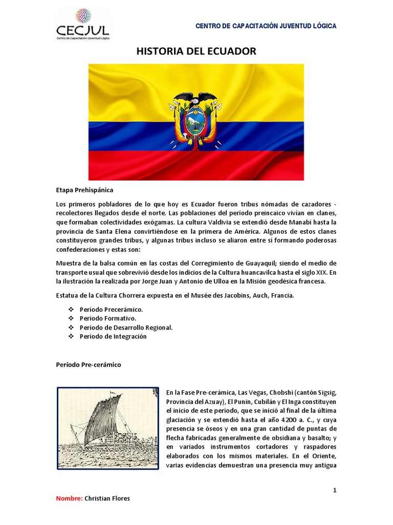 Historia Del Ecuador | PDF | Imperio Inca