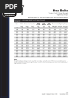 Hex Key Chart | PDF | Screw | Mechanical Engineering