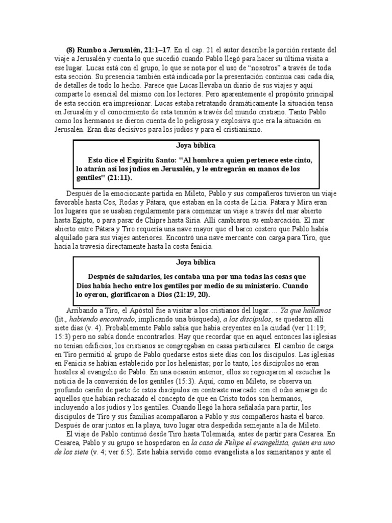 Hechos 25 - 26 | PDF | Pablo el apóstol | La resurrección de Jesús