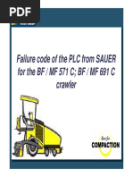 Bomag Fault Code | PDF | Switch | Vacuum Tube