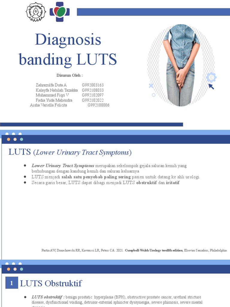 Diagnosis Banding LUTS dan BPH | PDF | Kesehatan Holistik | Sains & Matematika