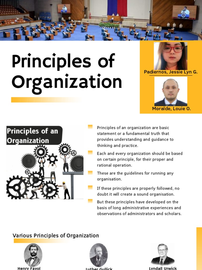 Principles of Organization: Padiernos, Jessie Lyn G | PDF | Business ...