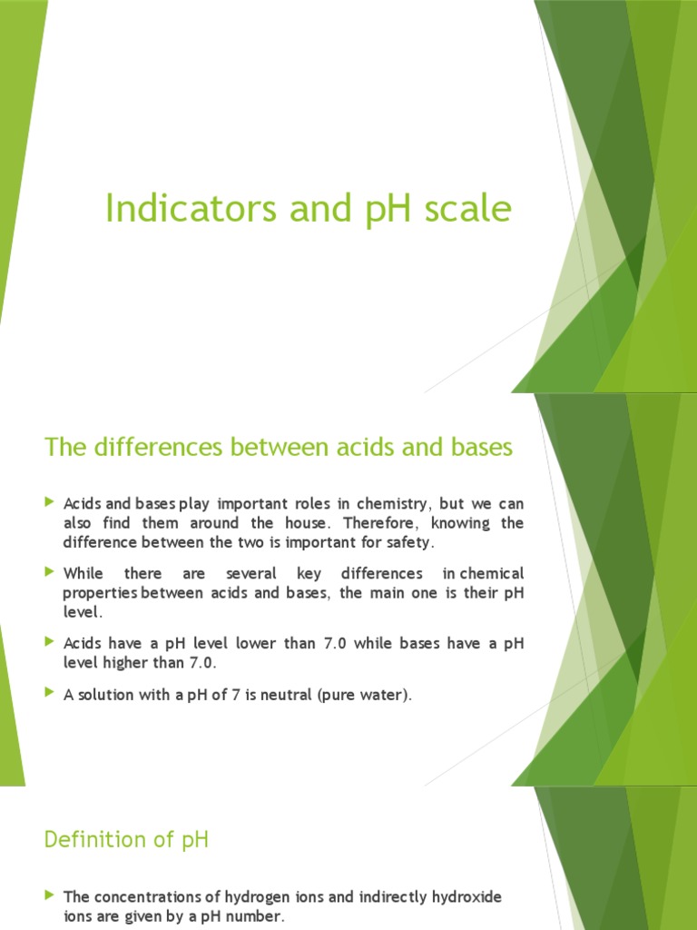 PH Scale | PDF | Ph | Materials