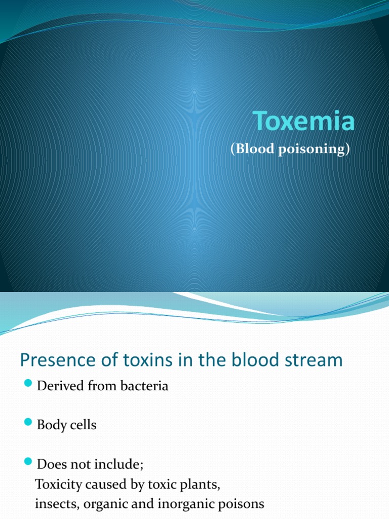 Toxemia | PDF