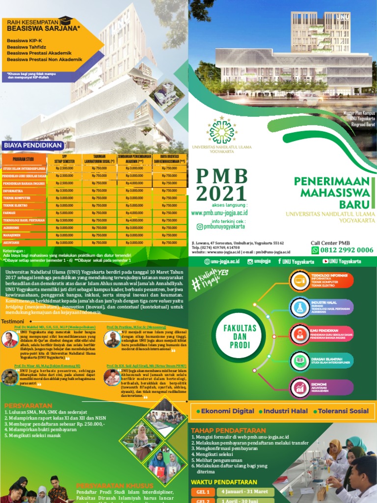 Brosur PMB 2021-1 | PDF