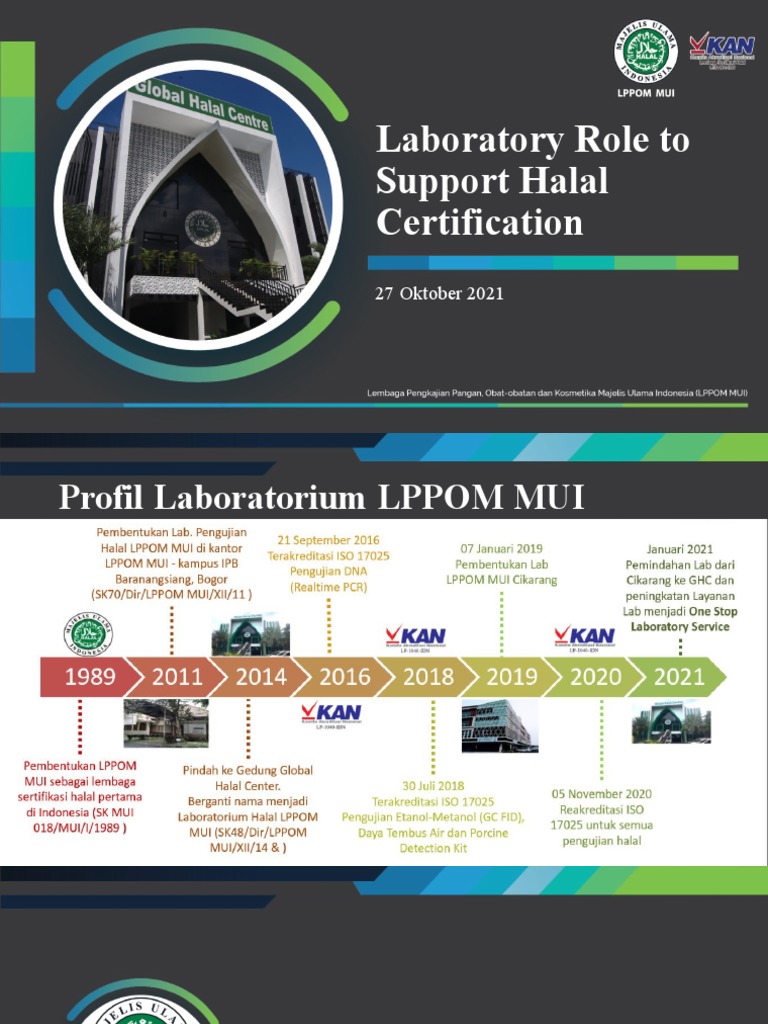 Peran Laboratorium LPPOM MUI dalam Sertifikasi Halal | PDF | Kesehatan ...
