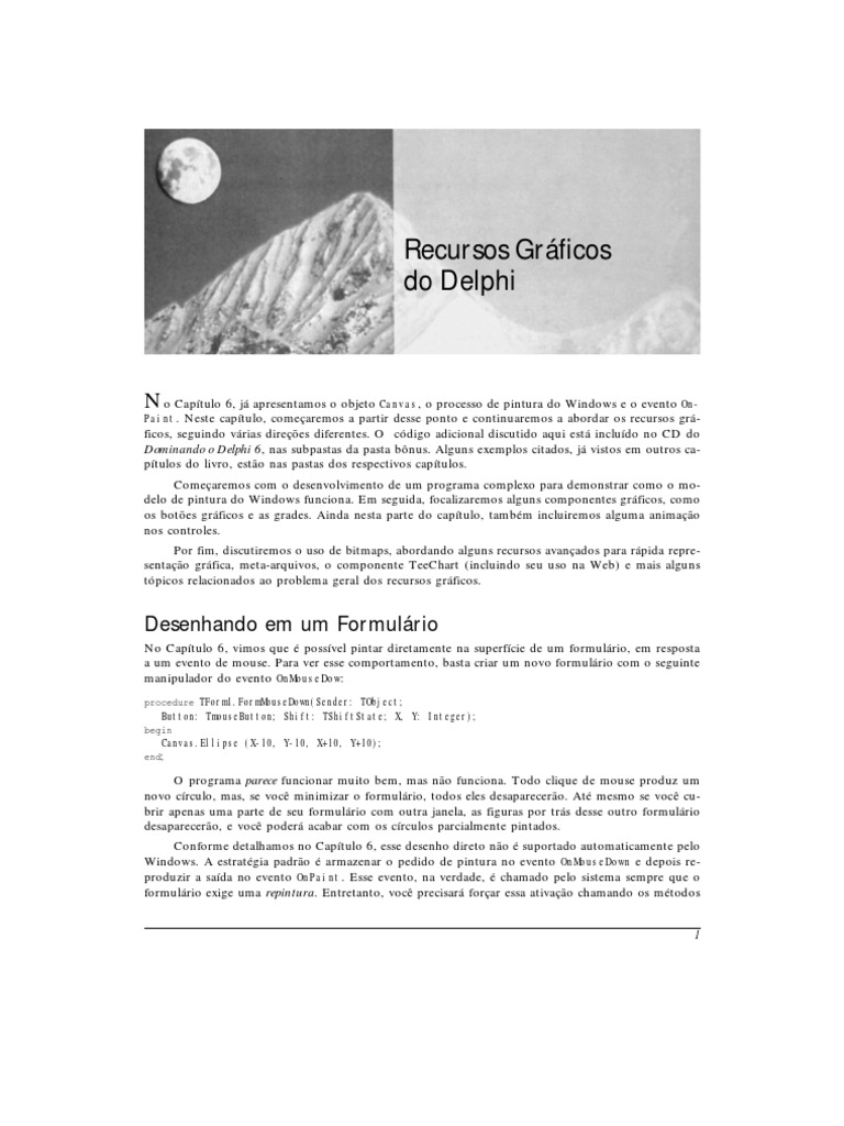 Elementos Graficos Delphi | PDF | Pixel | Cor