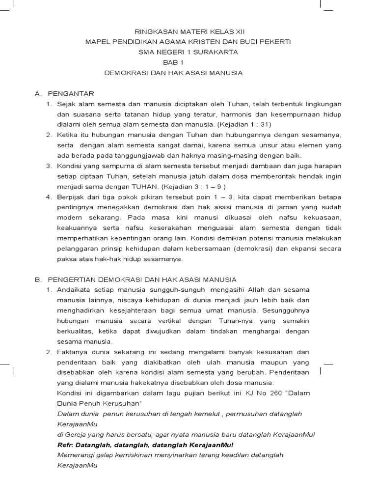 Ringkasan Materi Bab 1 | PDF | Ilmu Sosial