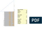 Too Many Types Spreadsheet | PDF