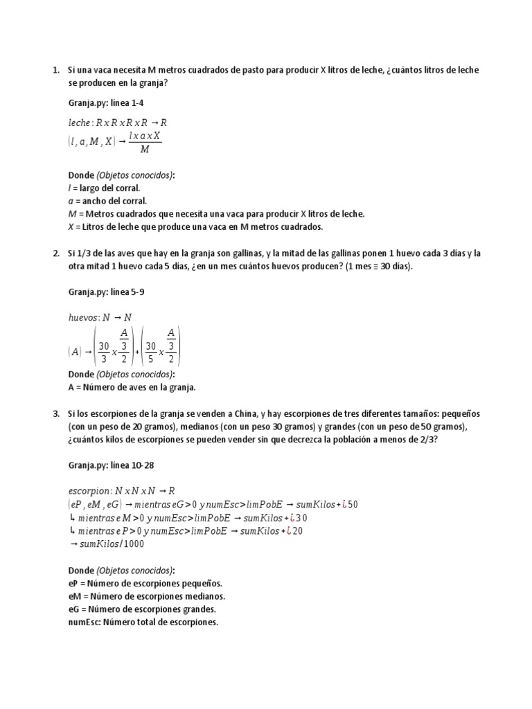 Ejercicios Programación 1-30 | PDF