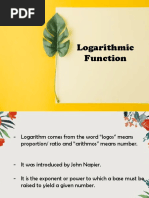 Gen Math 2nd Quarter Reviewer | PDF | Logarithm | Interest