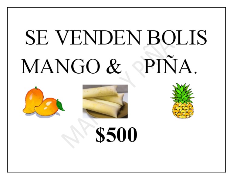 Se Venden Bolis | PDF