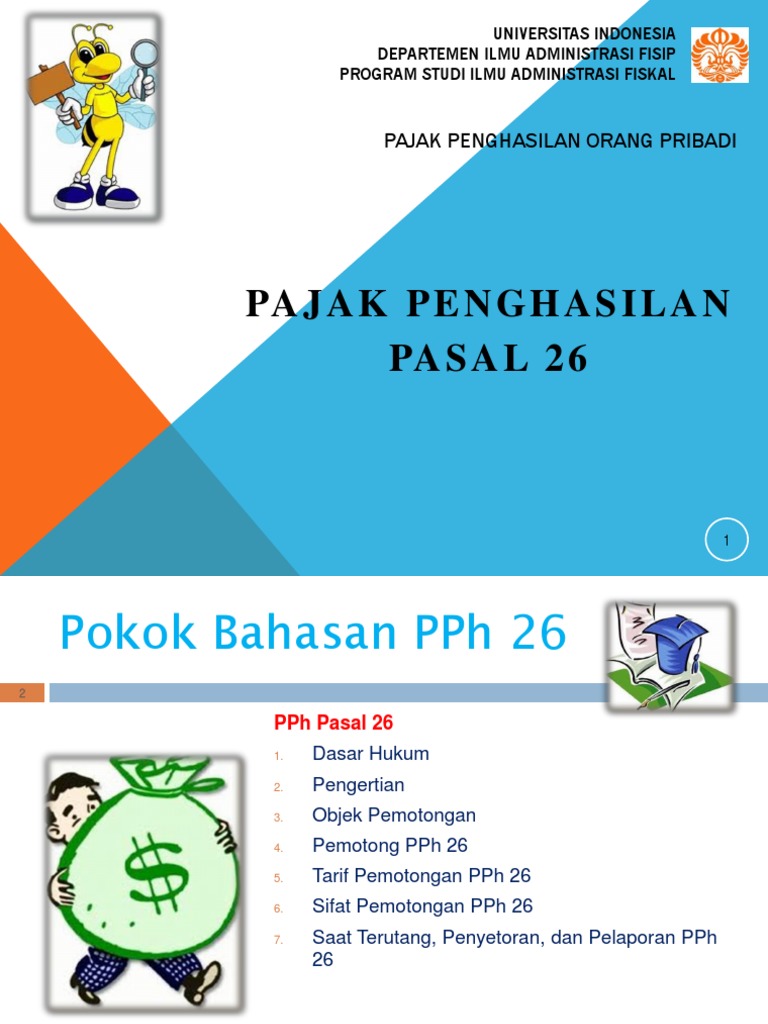 PPh Pasal 26: Panduan Lengkap | PDF