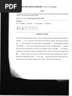 Answer Sheet PET 2020 | PDF