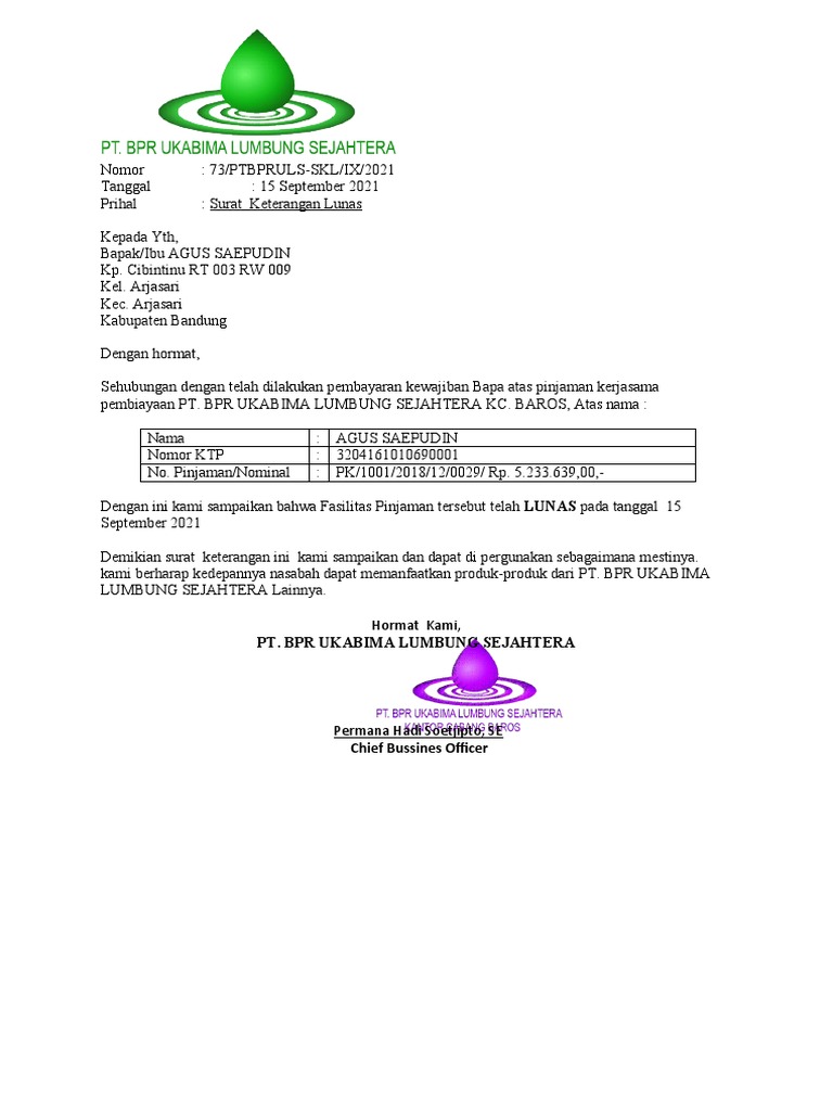 SKL Agus Saepudin | PDF