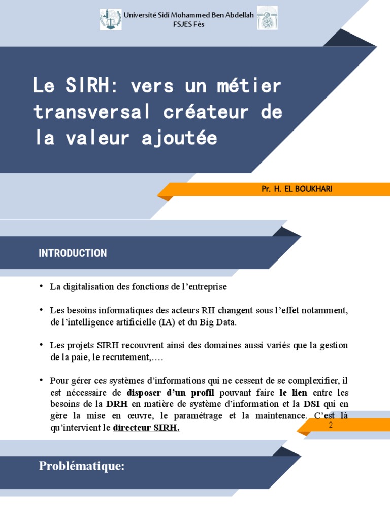 Le Metier SIRH | PDF | Gestion des ressources humaines | Business