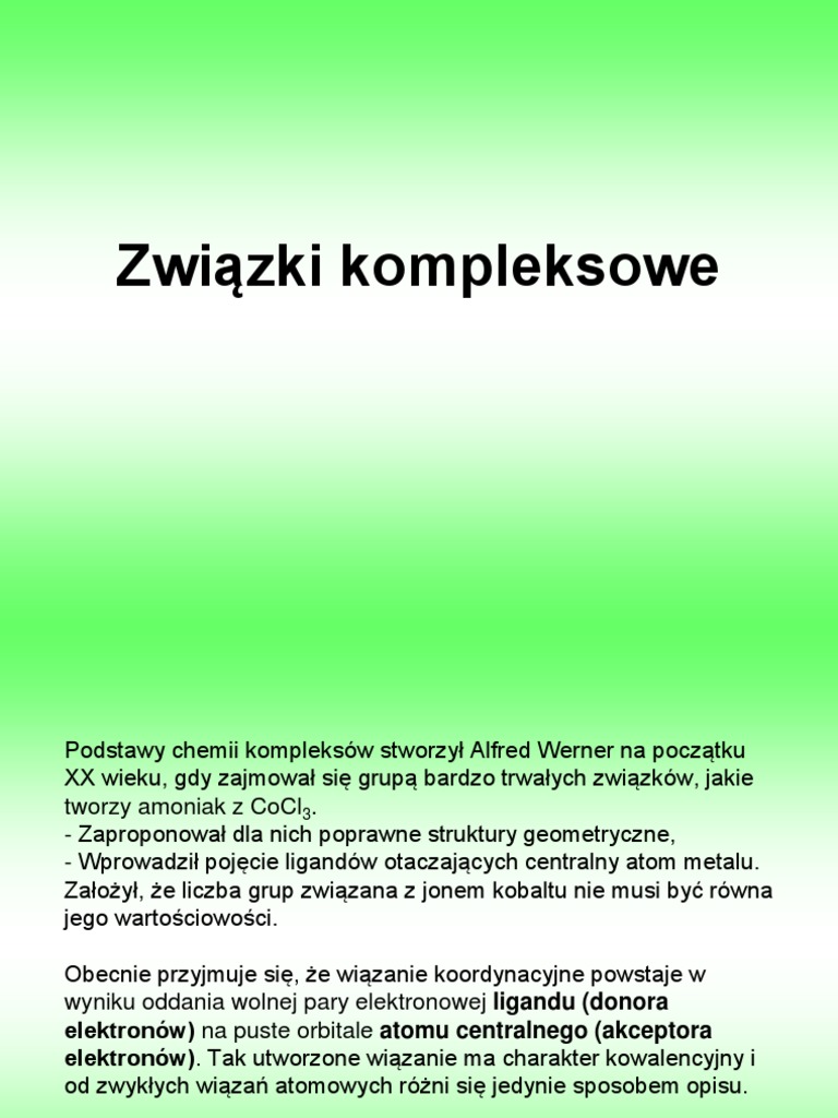 Wyklad 4 Kompleksy | PDF