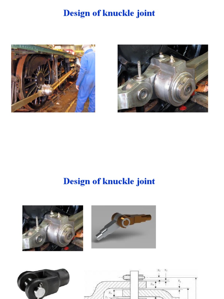 3.4 Design of Knuckle Joints | PDF | Home & Garden | Science & Mathematics
