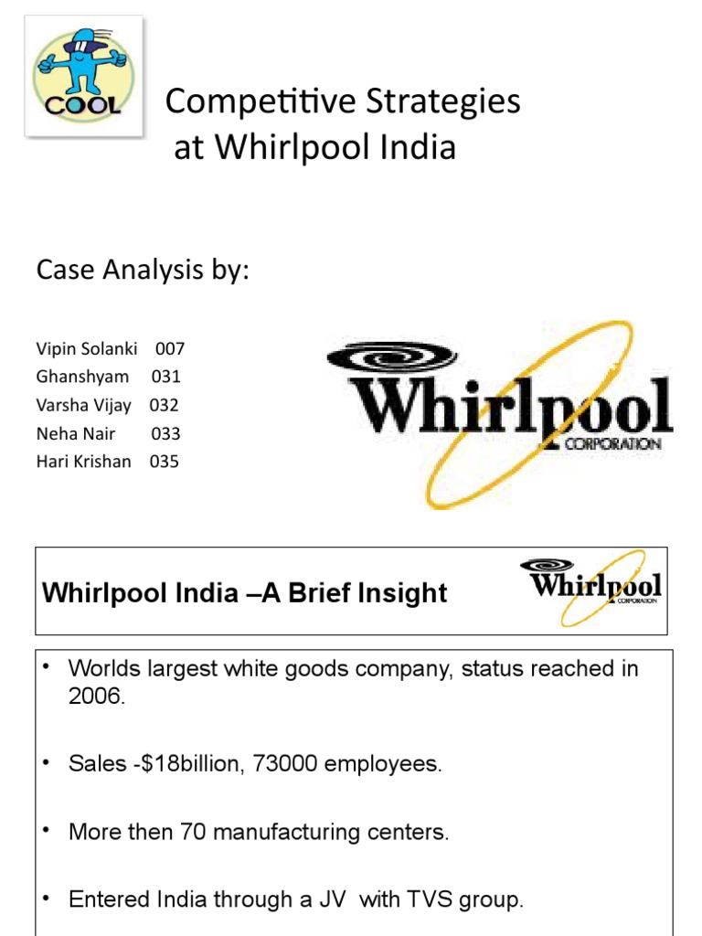 Whirlpool | PDF | Strategic Management | Competitive Advantage
