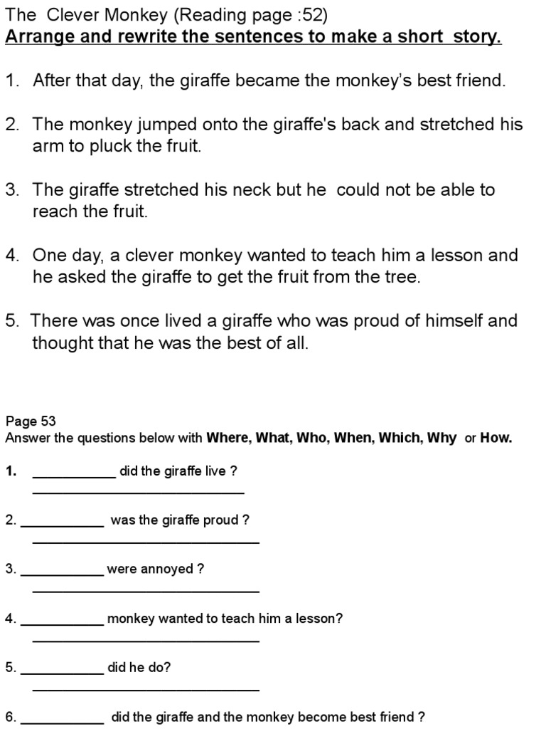 The Clever Monkey | PDF