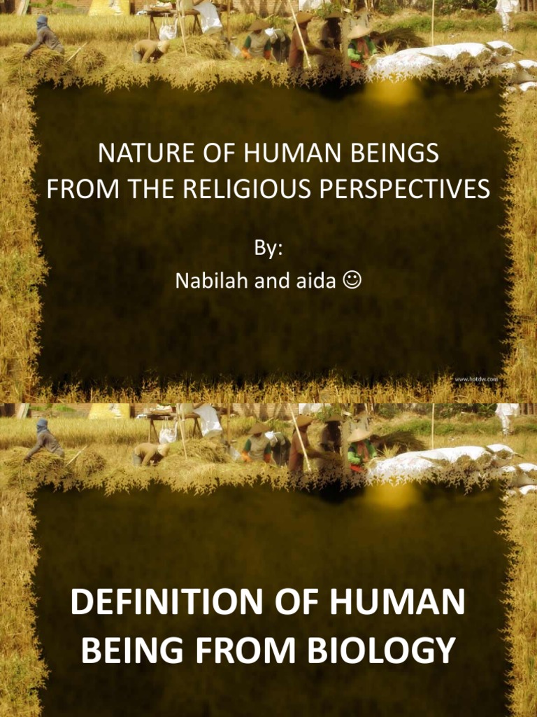 Nature of Human Beings | PDF | Human | Life