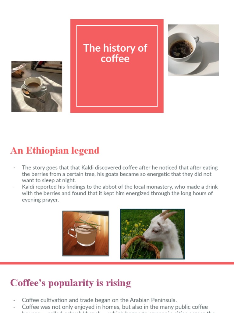 Kaldi: The Legend of Coffee's Discovery | PDF