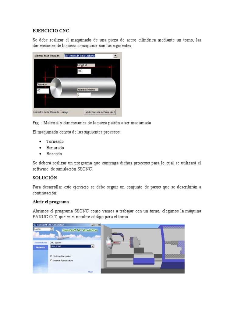 Ejercicio CNC | PDF | Herramientas | Metalurgia
