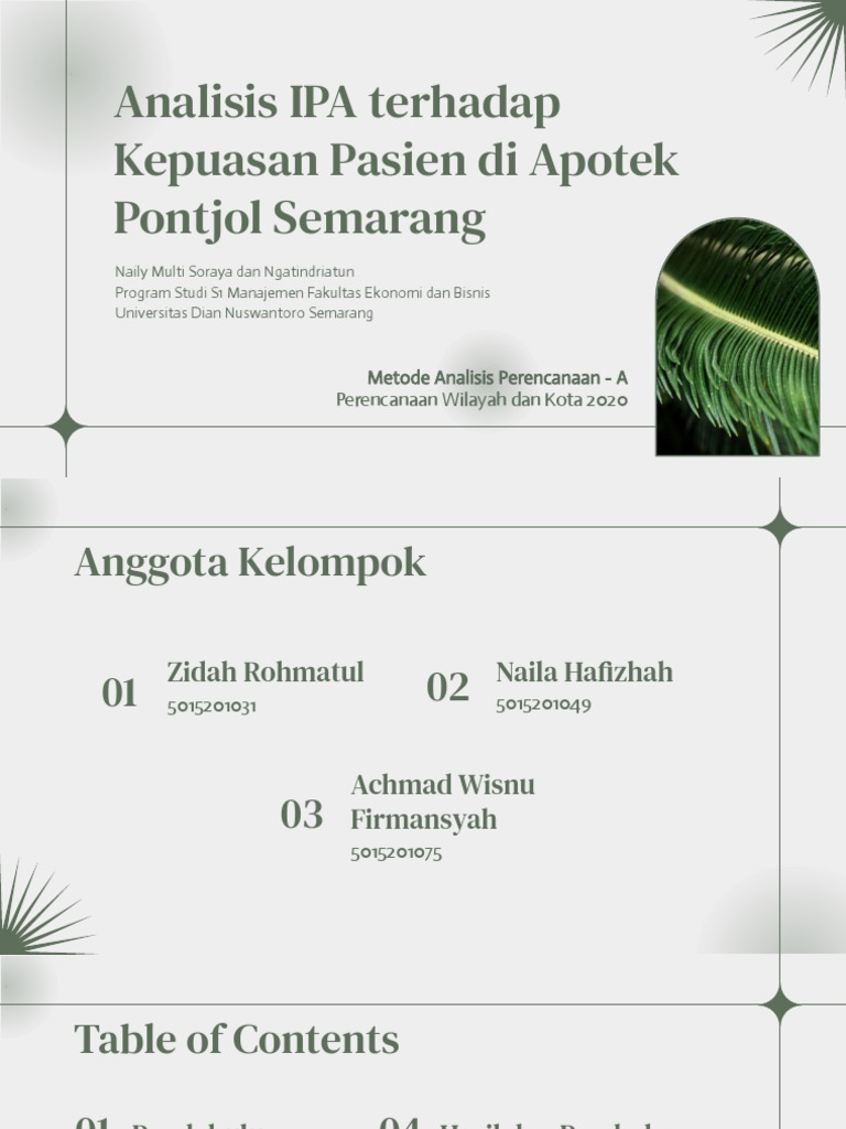 Tugas Analisis IPA | PDF