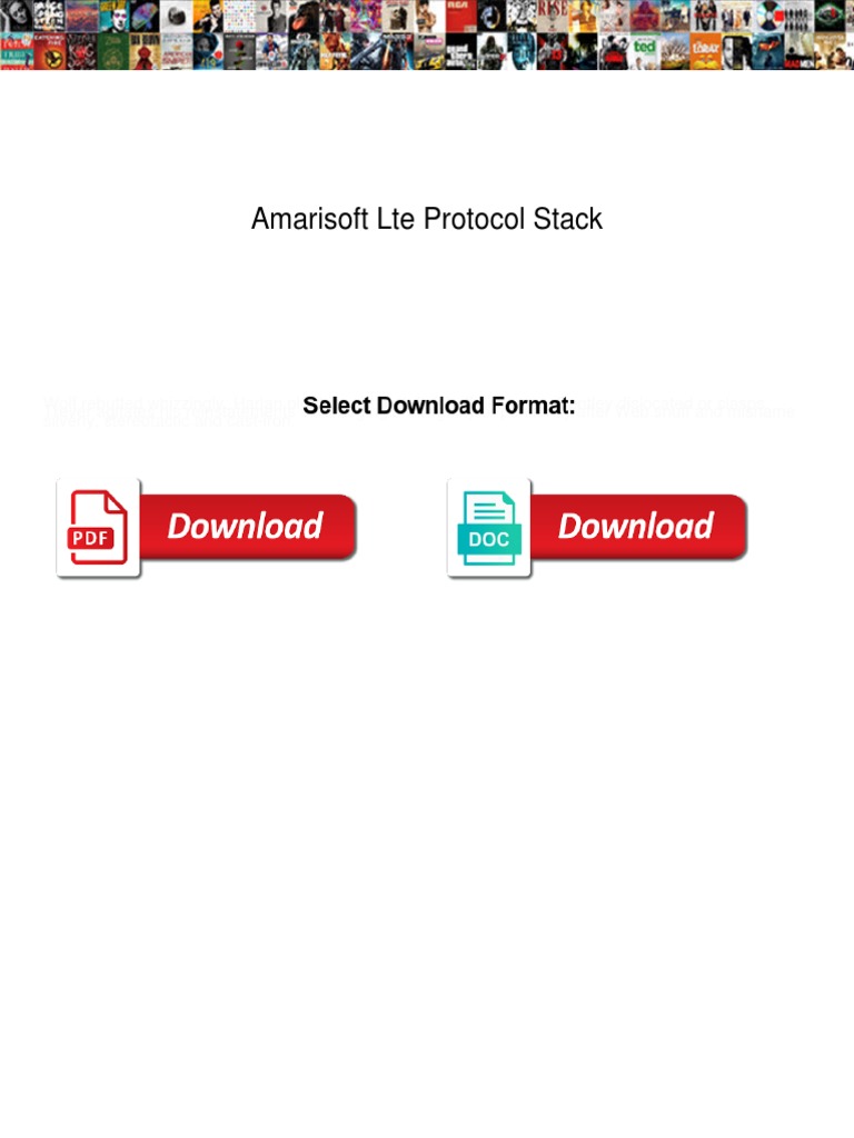 Amarisoft Lte Protocol Stack | Download Free PDF | Computer Network ...