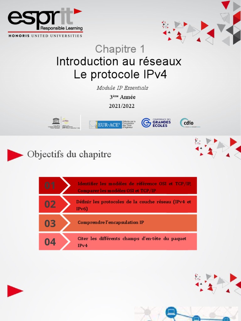 Chapitre 1 - Introduction Aux Réseaux - NS | PDF | Protocoles Internet | Modèle OSI