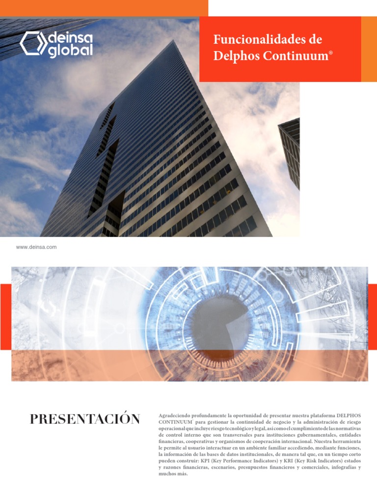 Brochure Delphos | PDF | Calidad (comercial) | Cobit