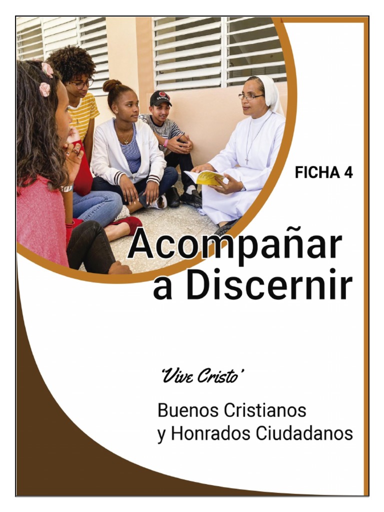 FICHA 4 Acompañar A Discernir. | PDF | Papa Francisco | Jesús