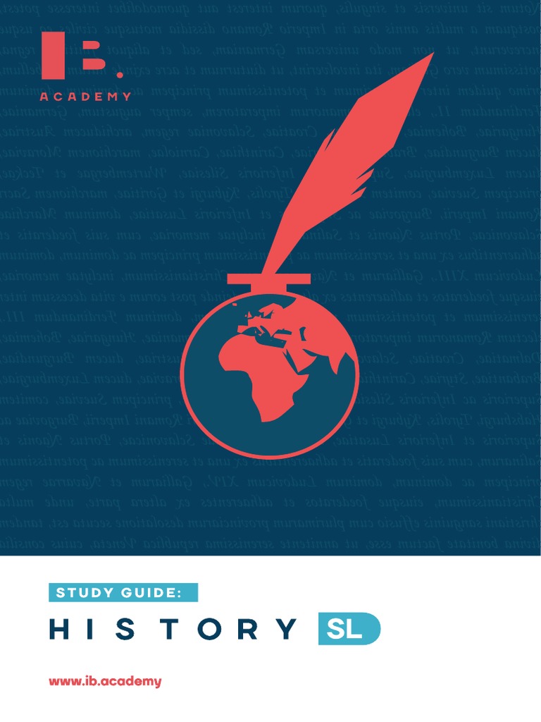 History SL (The Move To Global War) - Study Guide - Arent Remmelink ...