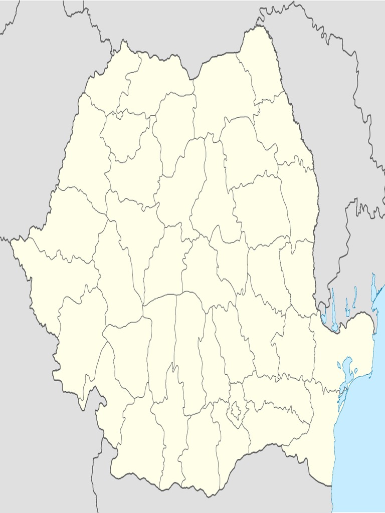 Romania Location Map | PDF