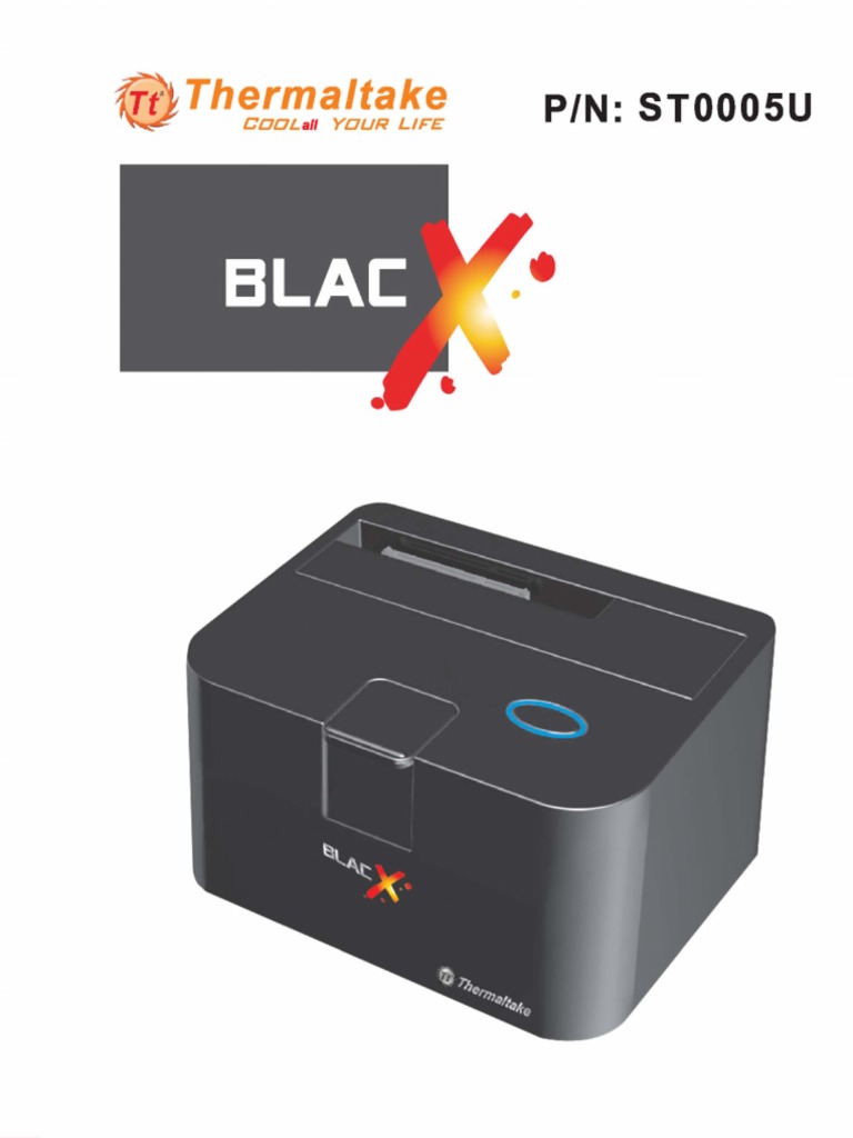BlacX - ST0005U Manual v2 | PDF