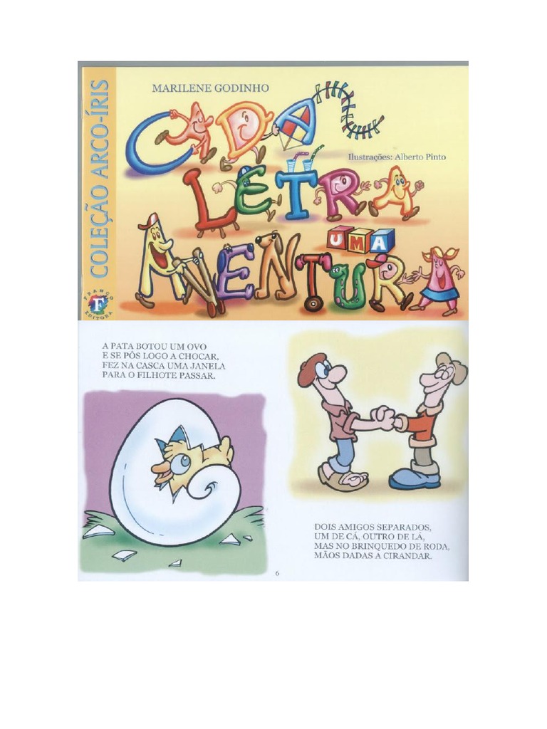 Cada Letra Uma Aventura | PDF