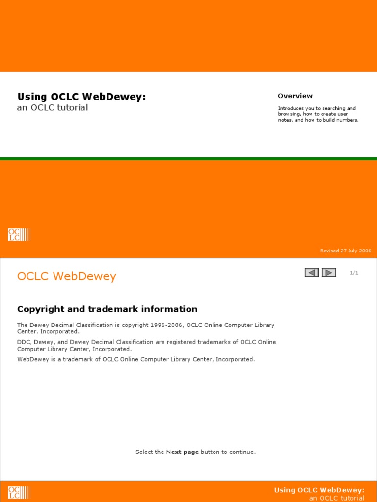 Webdewey | PDF | Information Science | Computing