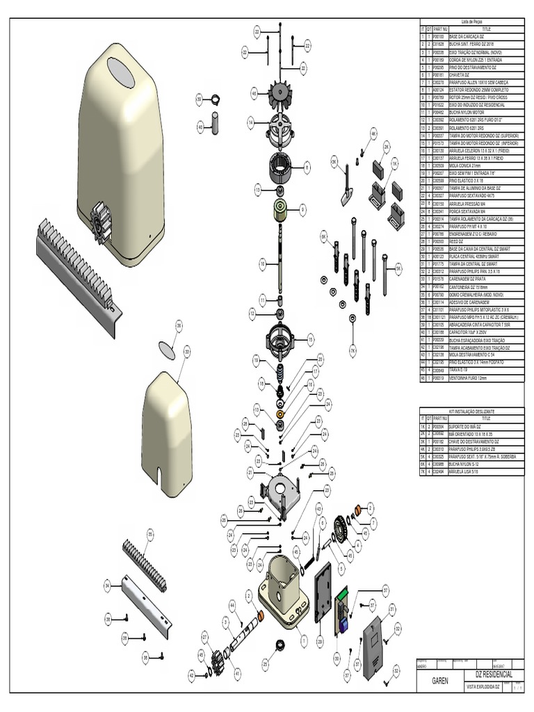 Vista Explodida DZ Residencial | PDF