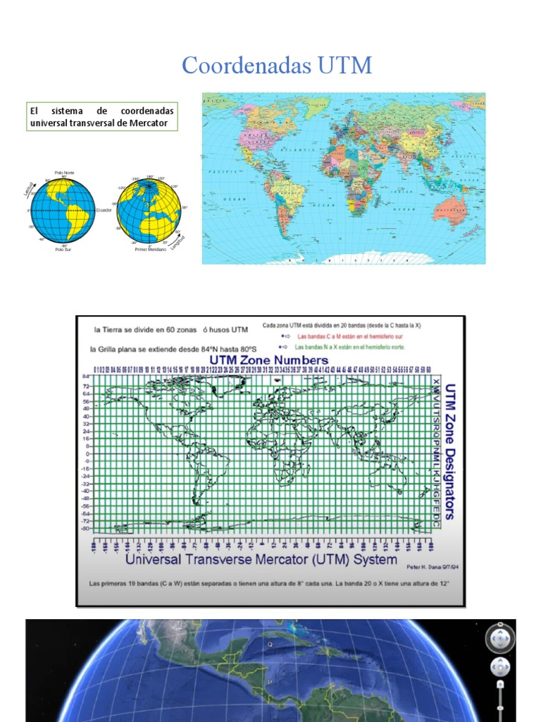Coordenadas UTM | PDF