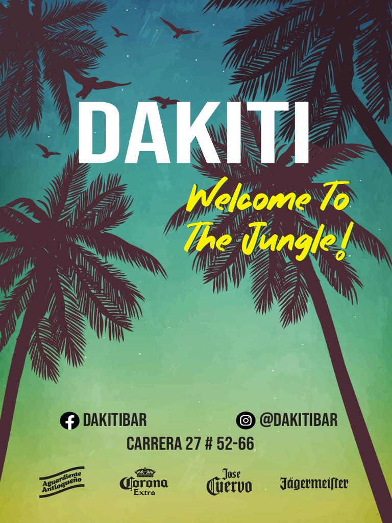 Menú y Precios de Dakiti Bar | PDF | Pancho | Comida regional y étnica