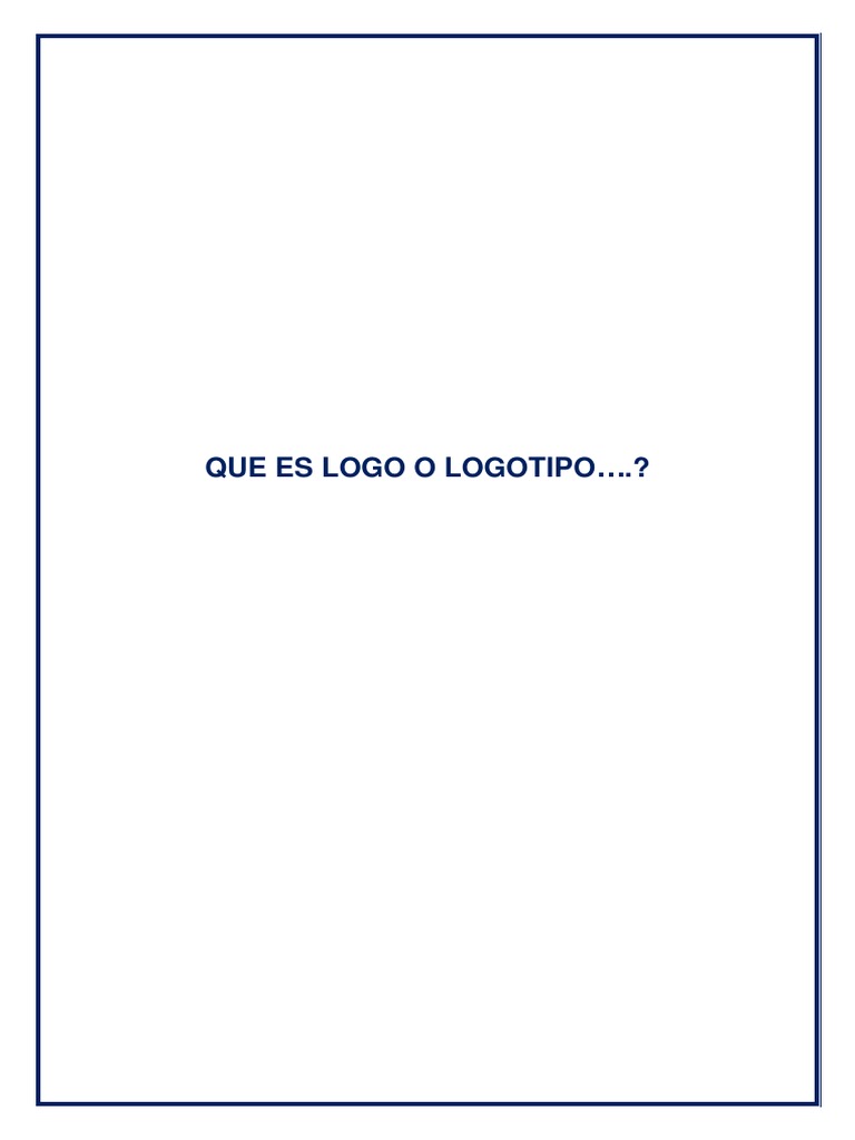 Definición y características del logotipo | PDF | Marca | Logos