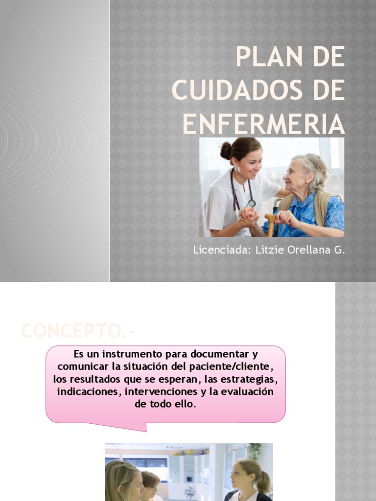 Plan De Cuidados De Enfermeria Pdf Enfermería Cuidado De La Salud