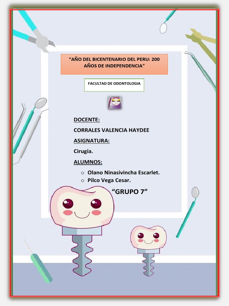 Frenectomia Con Laser-Alumnos Olano Ninasivincha y Pilco Vega | PDF ...