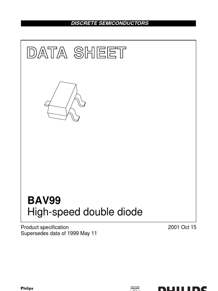 Bav99 P | PDF | Diode | Reliability Engineering