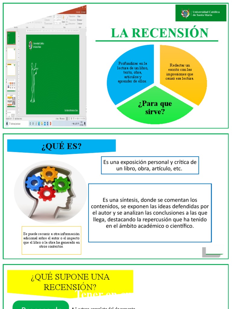 La Recensión | PDF | Autor | Citación