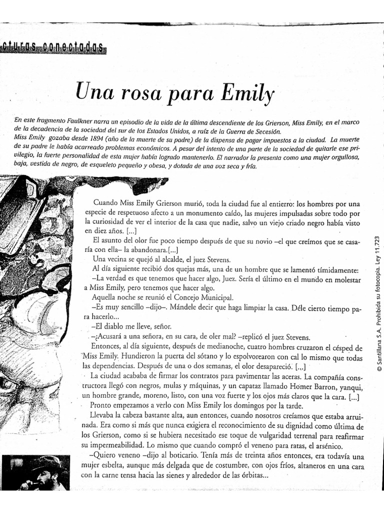 Una Rosa para Emily (Faulkner) 6 | PDF