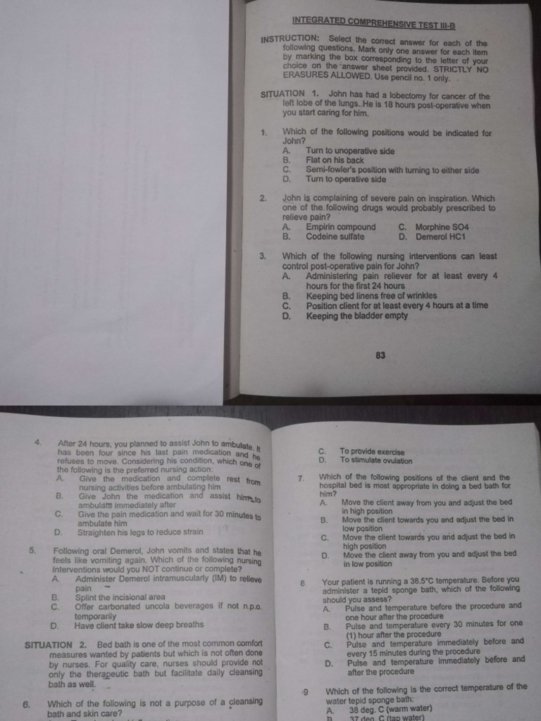 Nursing Practice 4 | PDF